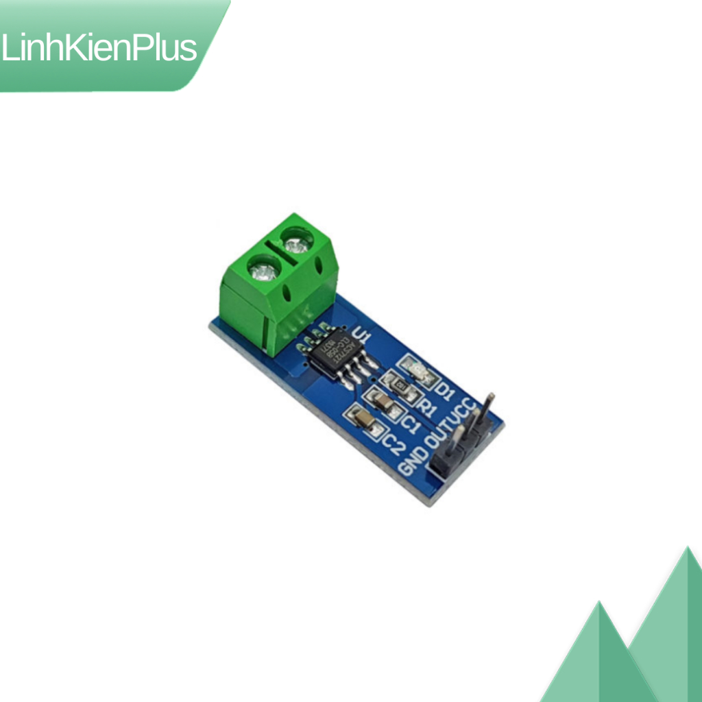 Hall Current Sensor ACS712 5A -LinhKienPlus | Shopee Philippines