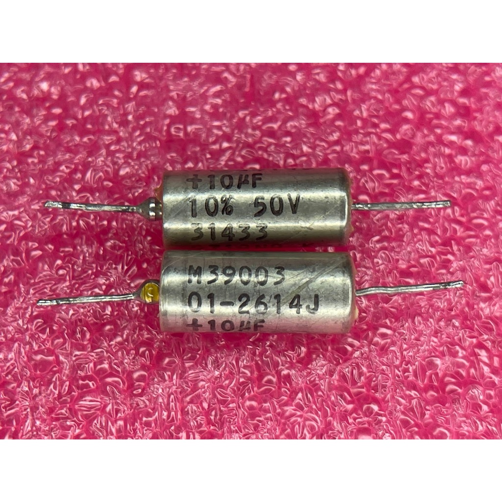 10uf 50V 10% Metal Shell Tantalum Capacitor M3903/01-2614 | Shopee ...