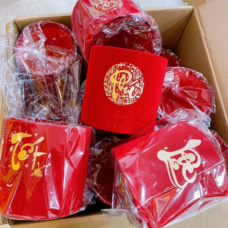 Large size velvet pillar for flower arrangement CNY 2024 CNY Phuc Loc ...