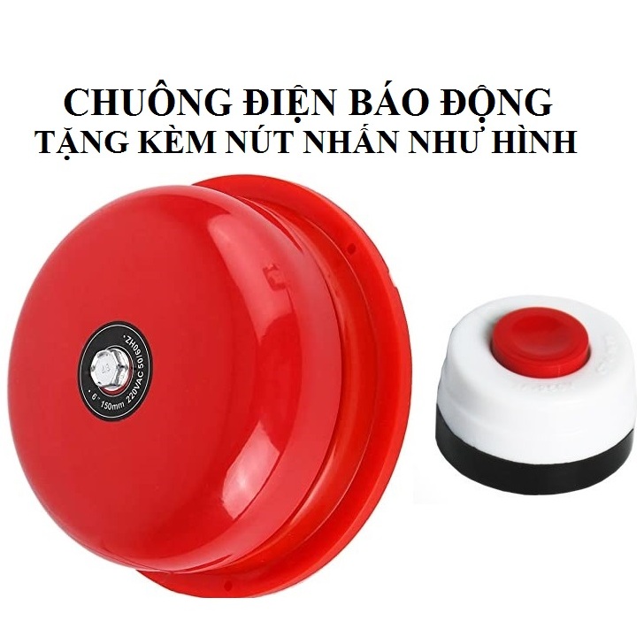 Electric ALARM BELL + FREE BUTTON AS PICTURED | Shopee Philippines