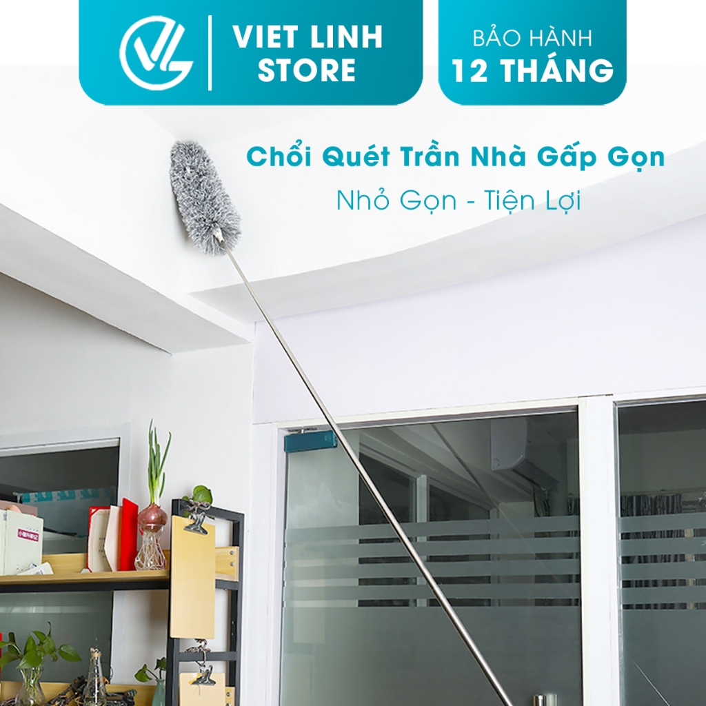 Foldable Ceiling Brush, Dust Cleaner, Smart Overhead Ceiling Sweeper ...