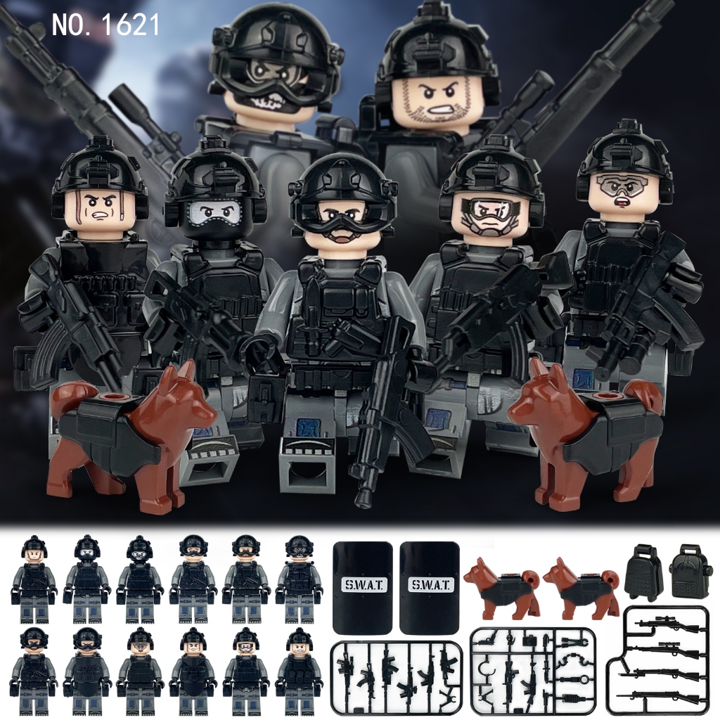 Assembling Swat Soldiers, Marines, DELTA Special Forces Soldiers ...