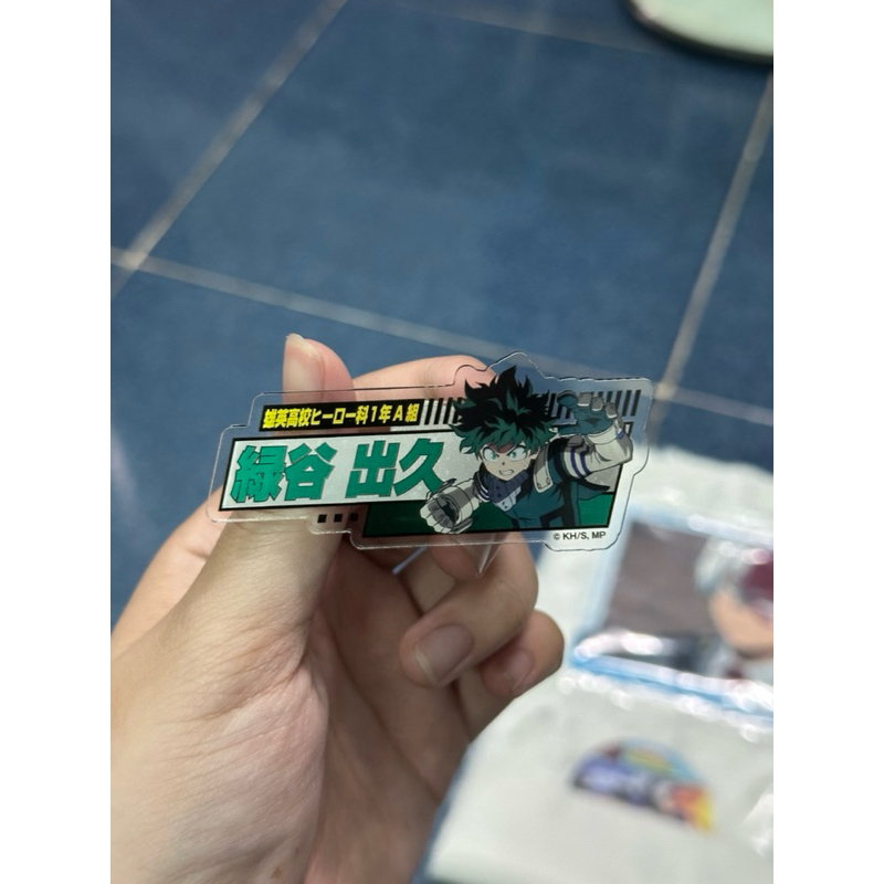 Pin, magnet, MHA Hero Academy Deku character Sticker | Shopee Philippines