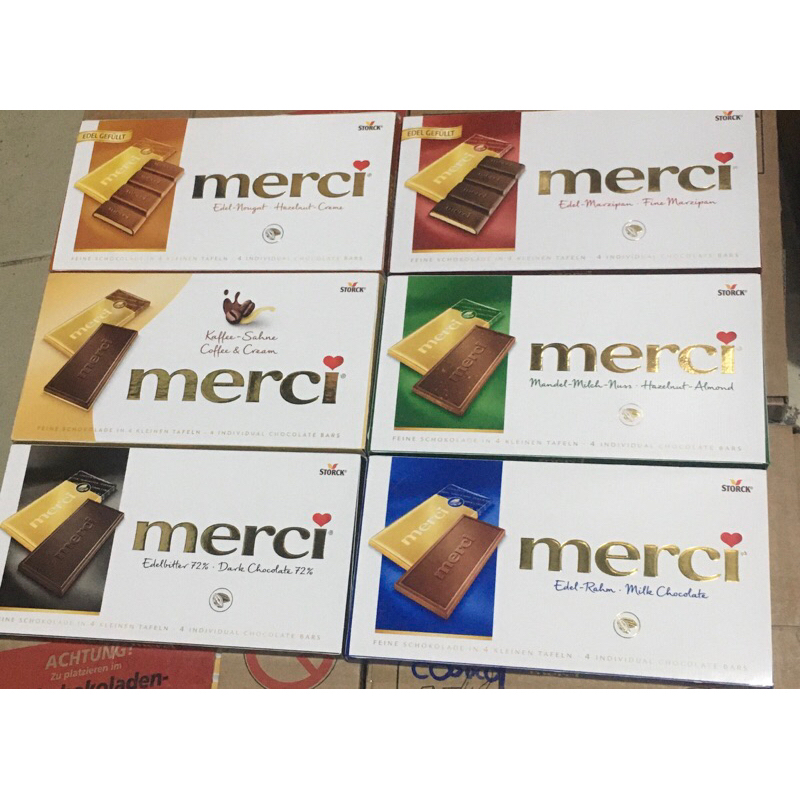 Merci chocolate bar(100g) | Shopee Philippines