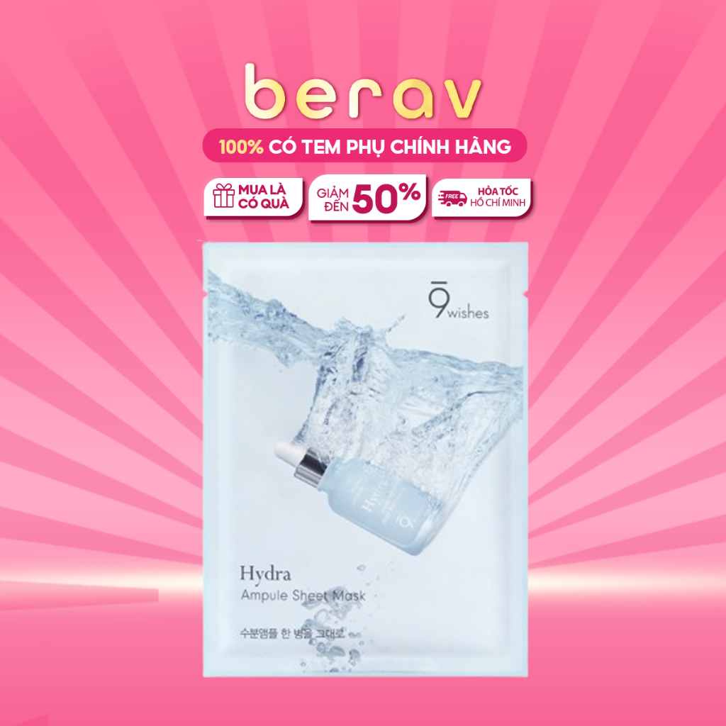 Paper Mask 9 Wishes Hydra Ampule Sheet Mask 25ml | Shopee Philippines