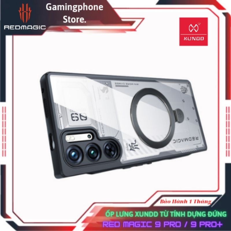 Xundd tpu magnetic clear back case with phone holder function for Nubia ...