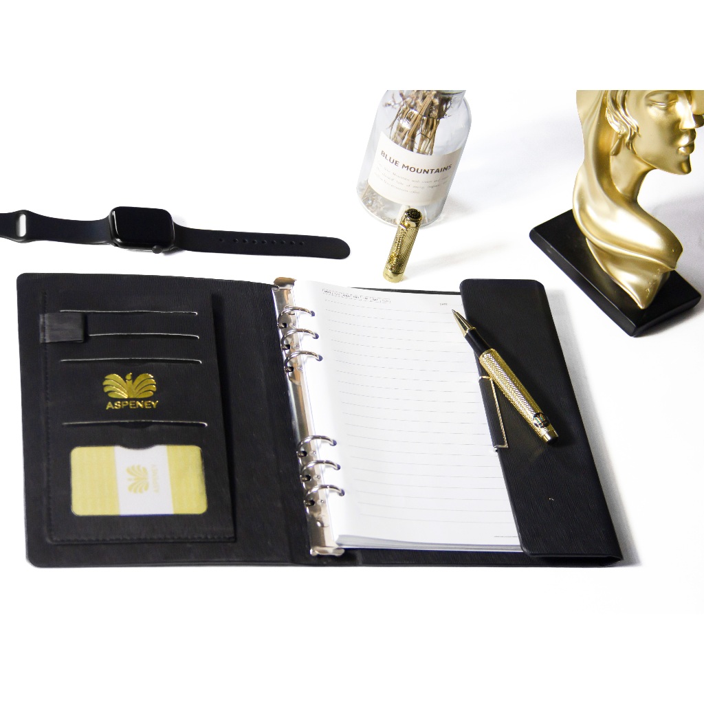Epi Signature Pen Leather Notebook Gift Set & WATER DRAGON ASPENEY ...
