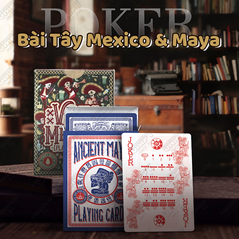 Viva MEXICO & Mythical MAYA Playing Card Set High Quality PVC ...