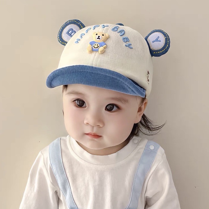 Cap for boys and girls with Happy Bear pattern for children from 6 to ...
