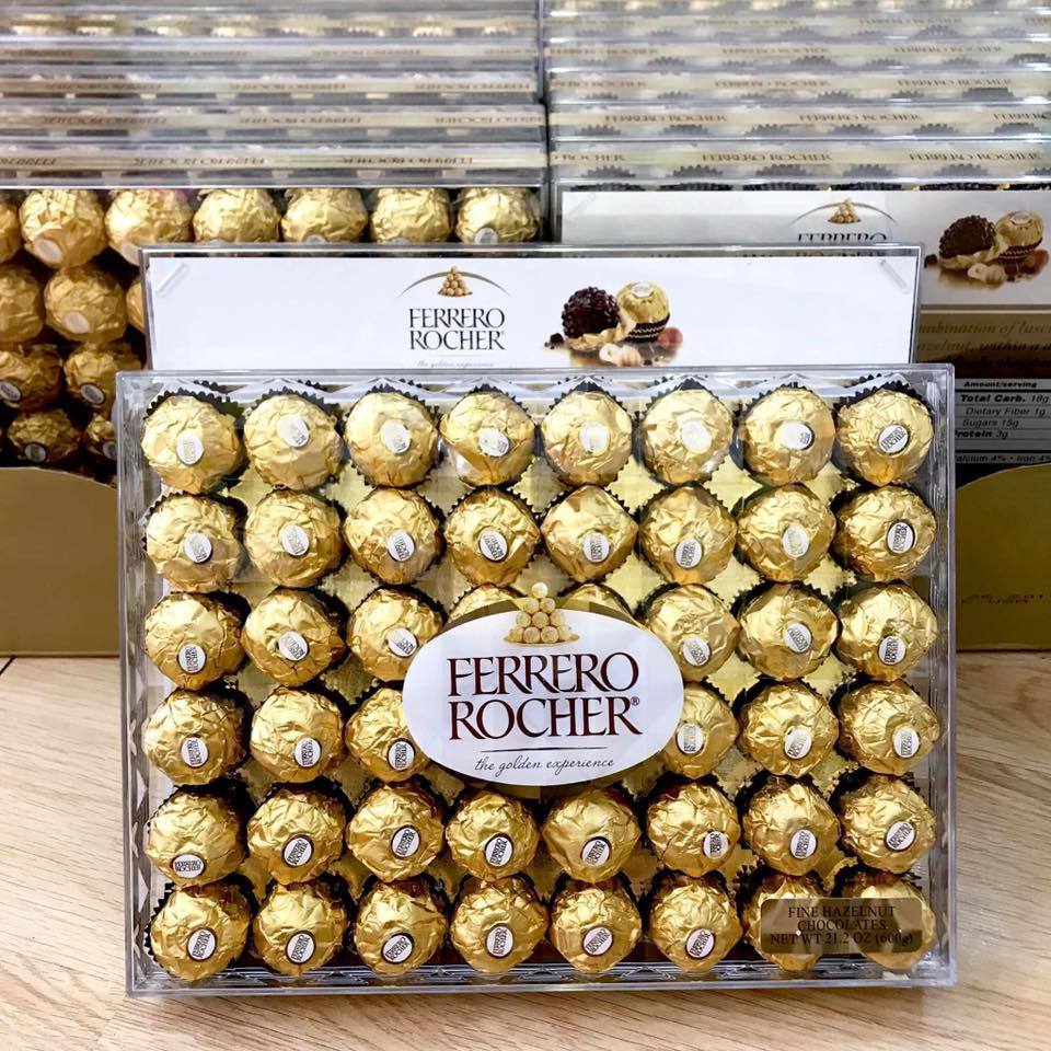 Ferrero Rocher Chocolate Chestnut Box 600g Box Of 48 Tablets | Shopee ...