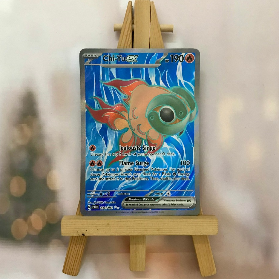 Pokemon Chi-Yu ex card - 234 / 193 - Genuine English Full Art Secret ...