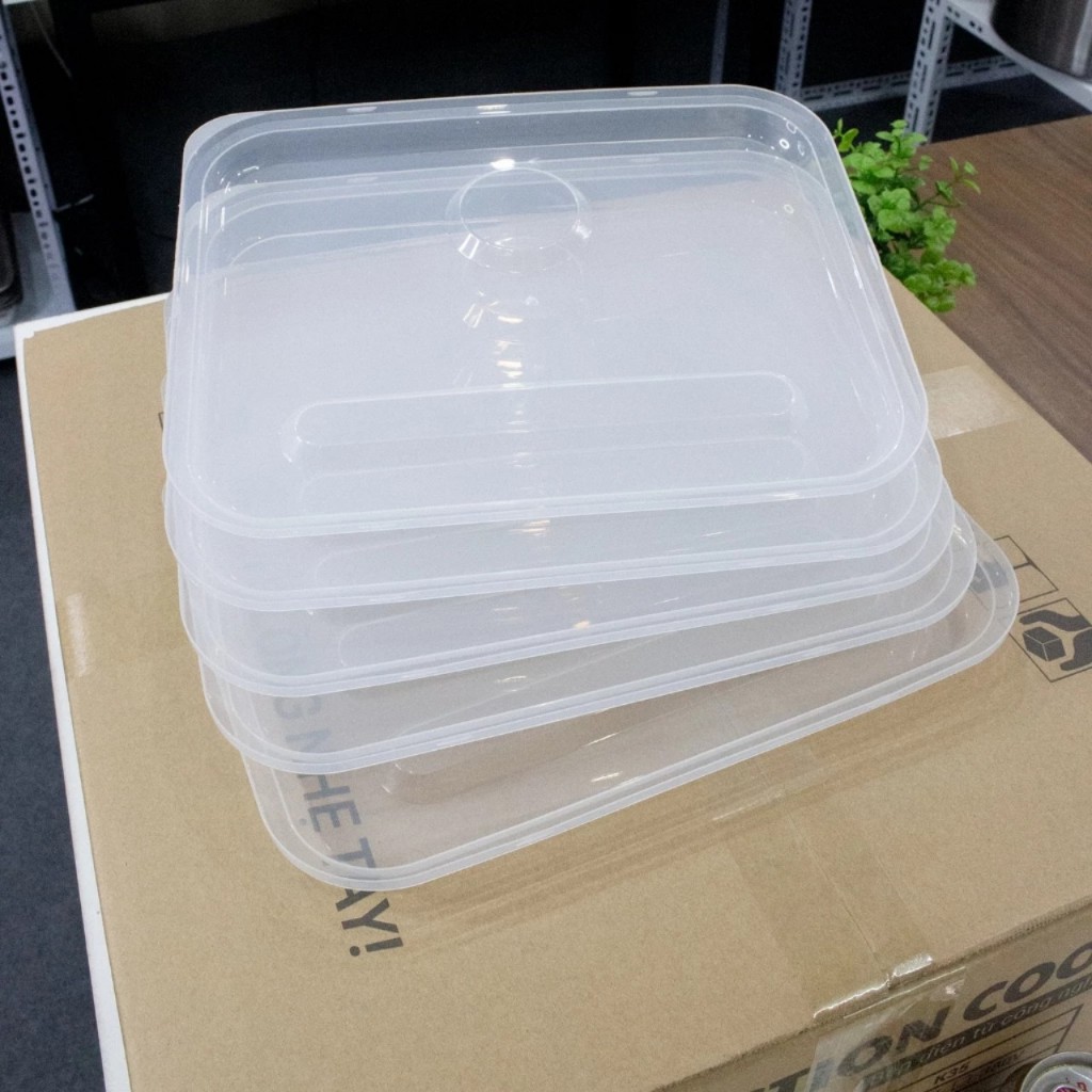 Beautiful plastic lid used for 4/5 deep compartment stainless steel ...