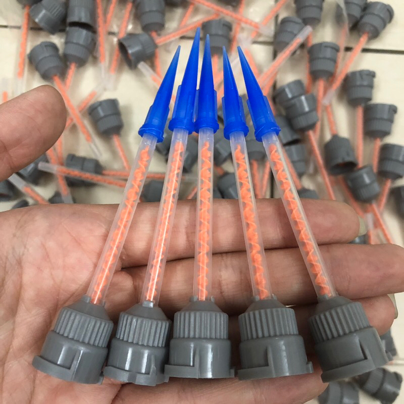 2-component Glue Mixing Head (with blue needle tip) | Shopee Philippines