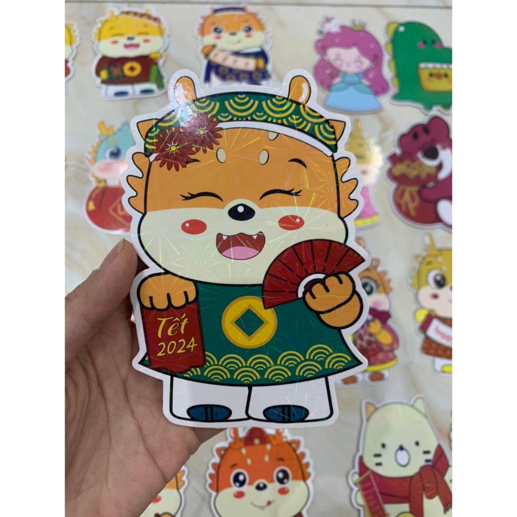 Combo of 10 Red Envelopes CNY 2024, Chibi Hot 2024 Lucky Money ...