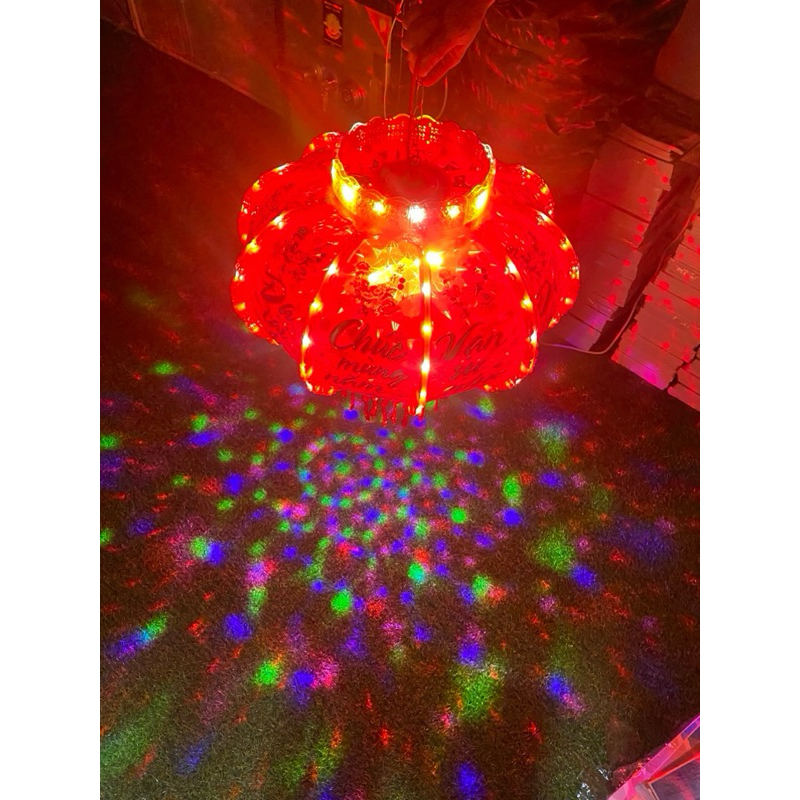 360 Rotating Electric Lantern Combined with led Light - Decorative 3D ...