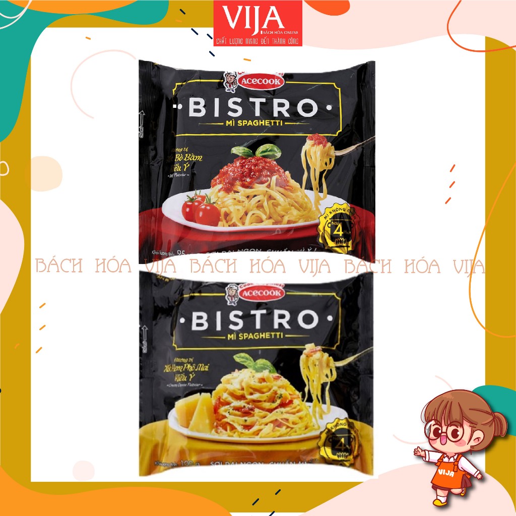 Bistro Spaghetti with Minced Beef Sauce Flavor | Cream Cheese Sauce 95G ...