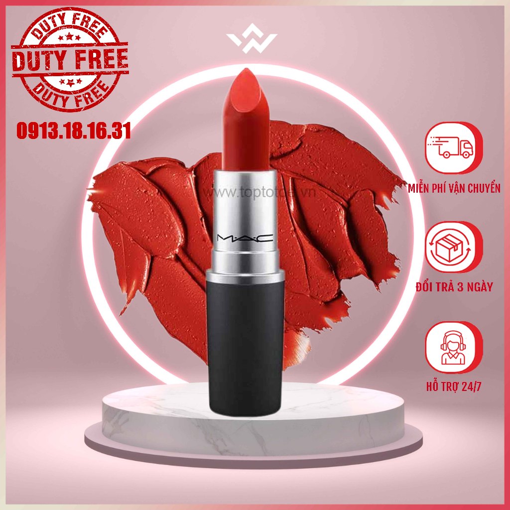 Mac Lipstick Has A Good Color Grip, Free Lips, Velvety Smooth Matte ...