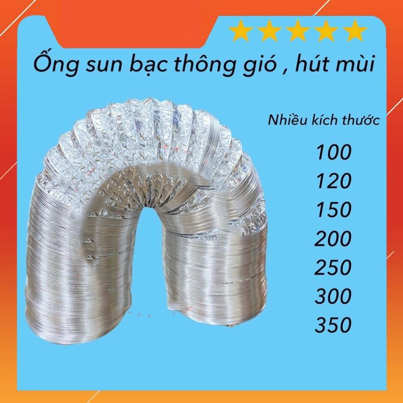 8 meter rolled elastic silver pipe for hood ventilation - silver hood ...
