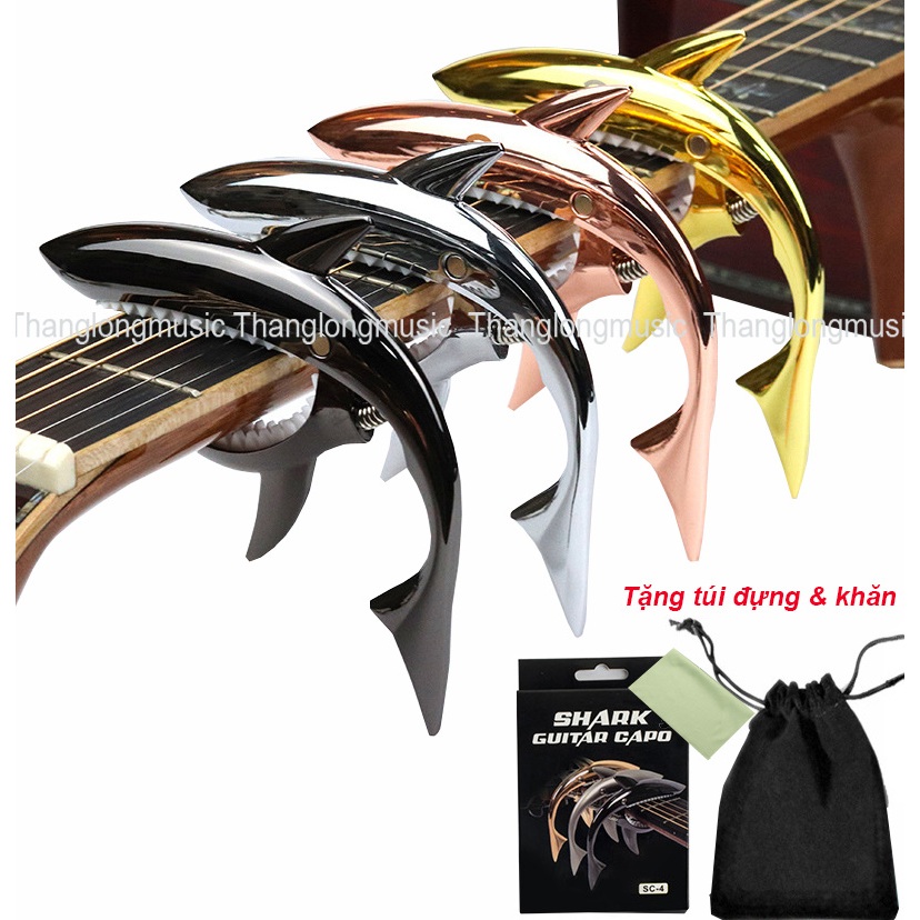 Shark Guitar Capo (classic clip,acoustic) | Shopee Philippines