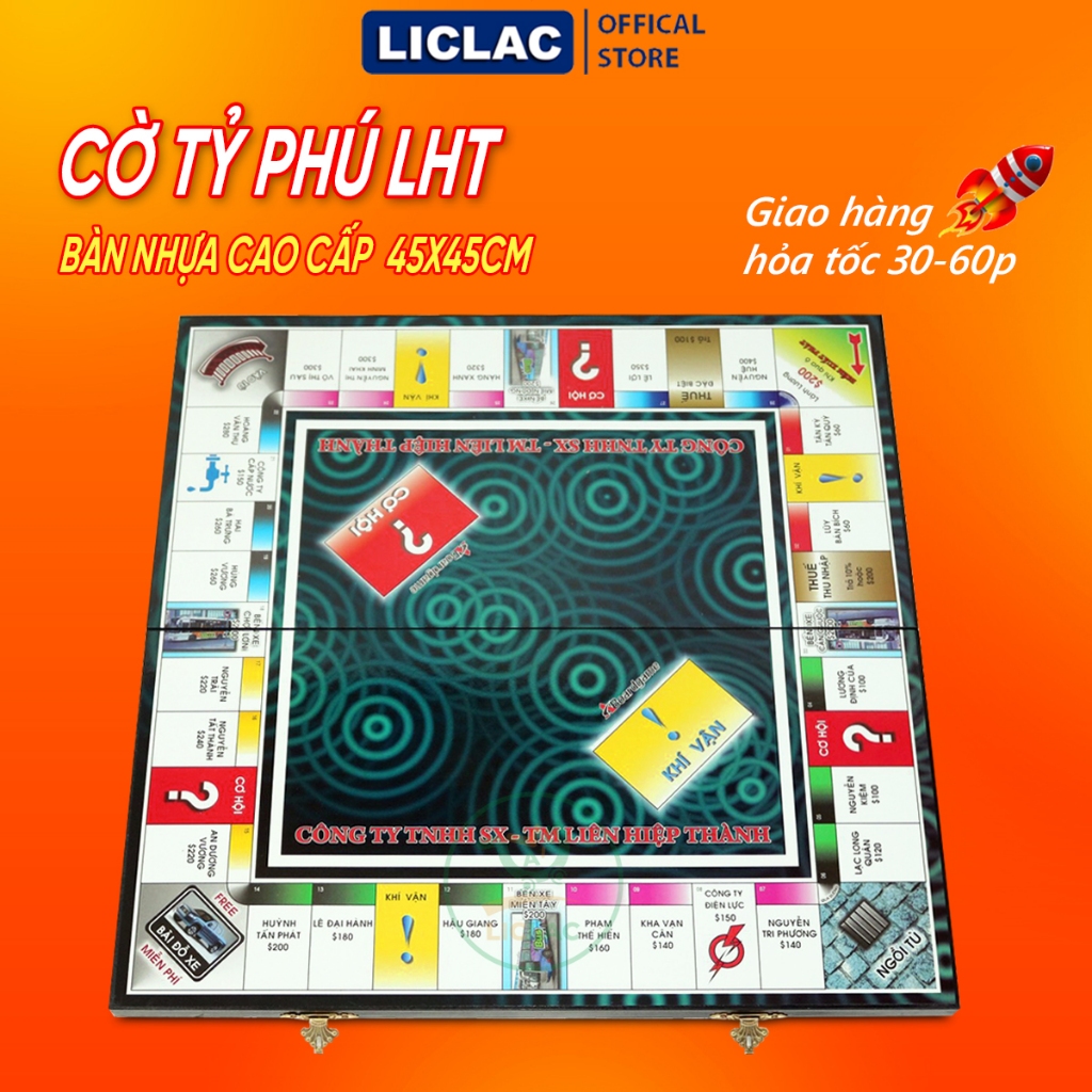 Monopoly Lien Hiep Thanh Chess Set HIGH QUALITY TYPE Chess Board Made ...