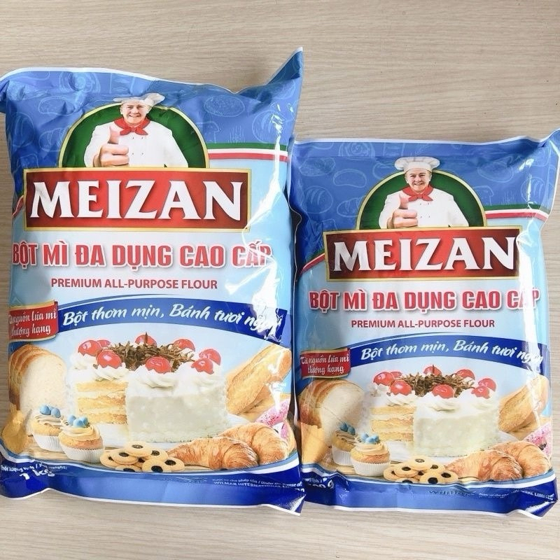 Meizan premium all-purpose flour pack 500g/ 1kg | Shopee Philippines