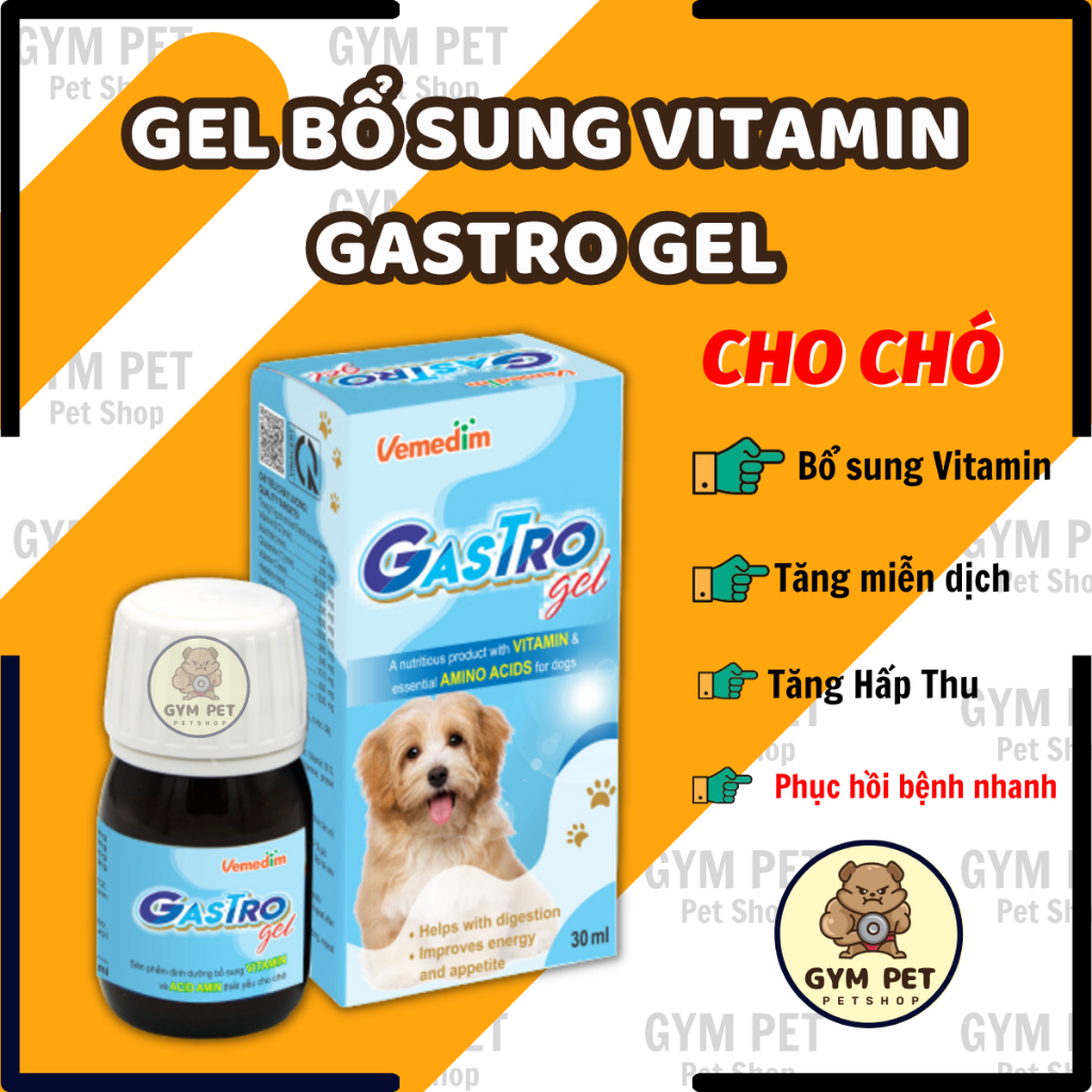 Gastro Gel - Delicious appetite syrup for dogs, vitamin supplement ...