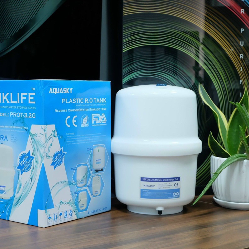 Tank life 10 liter filter pressure tank (nsf) free 4.0 tank valve ...