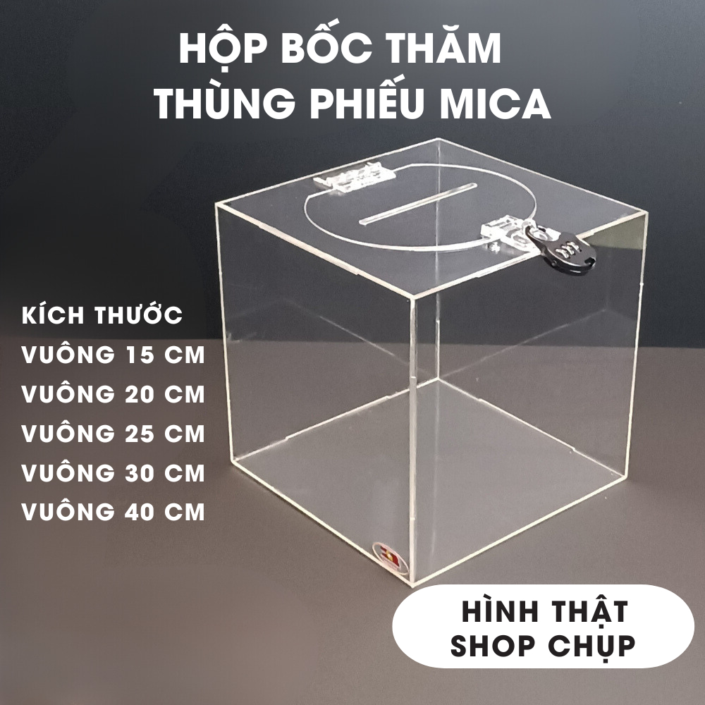 Acrylic Voucher Box - Winning Box - Number, Acrylic. | Shopee Philippines