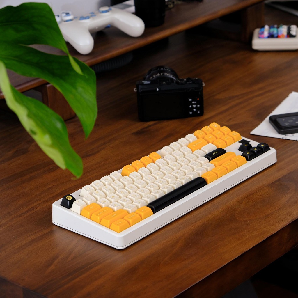 Banana Aifei Keycap 160 buttons Double Shot ABS mechanical keyboard ...