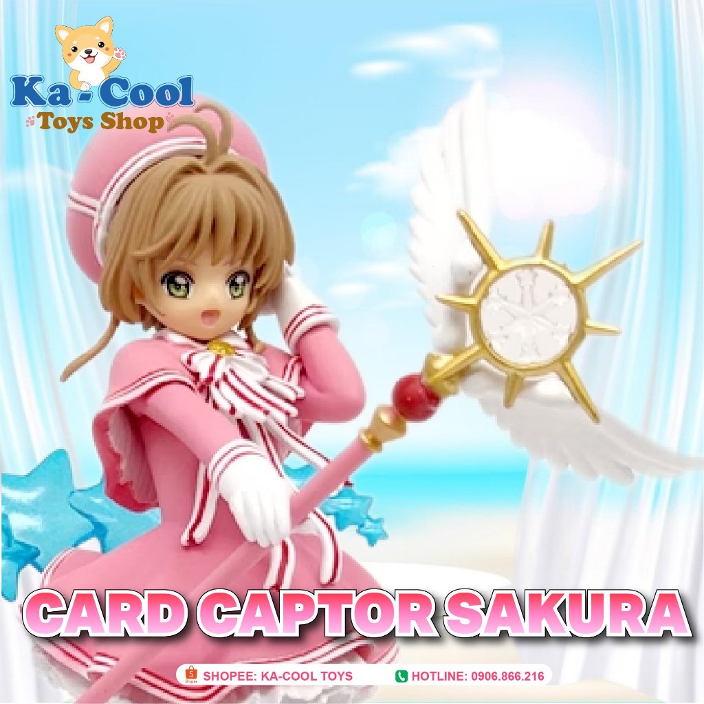Card Captor Sakura model with cute pink color for girls 800SKR | Shopee ...