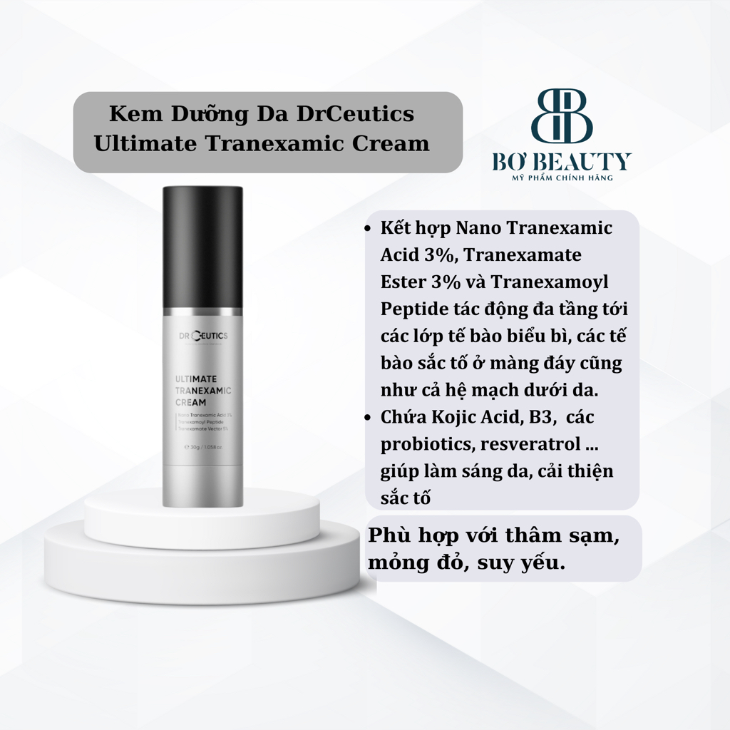 Drceutics Ultimate Tranexamic Cream (30g) | Shopee Philippines