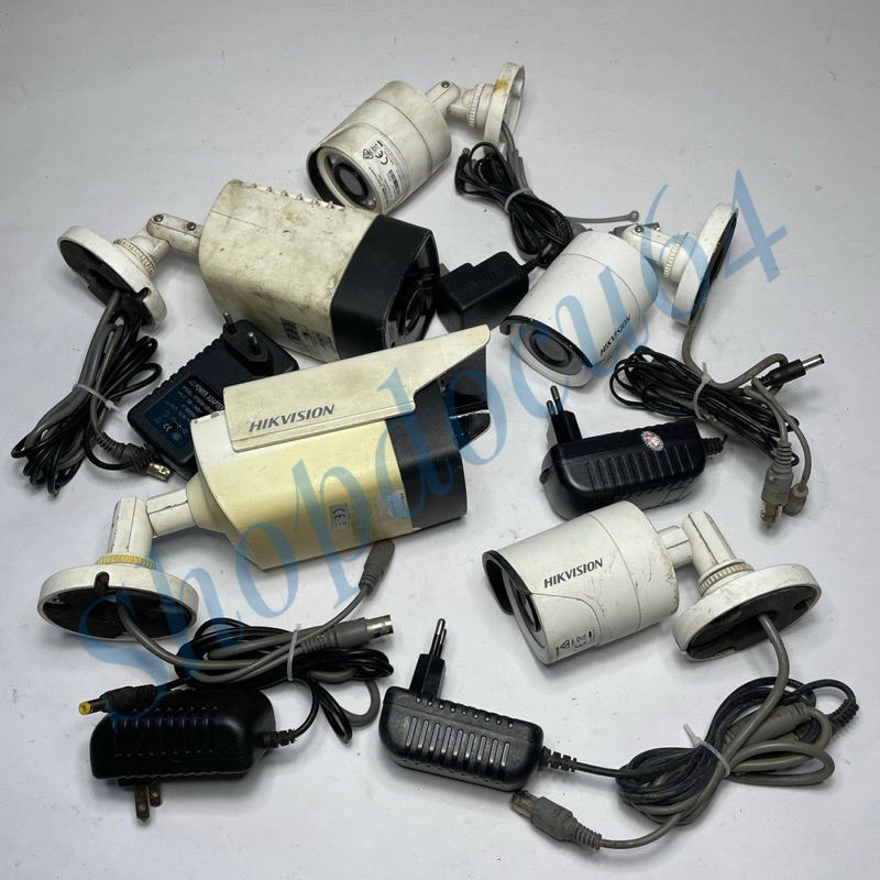 Old Hikvision analog Camera in good condition and comes with 12v power ...