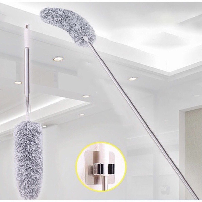 2.8M CEILING BRUSH, 2m8 long dusting brush, cleans overhead items ...