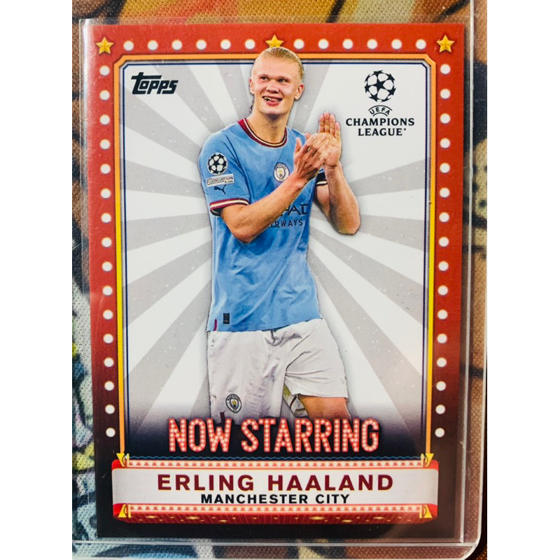 Erling Haaland Now Starring Topps UCC 2022-23 Football Card | Shopee ...