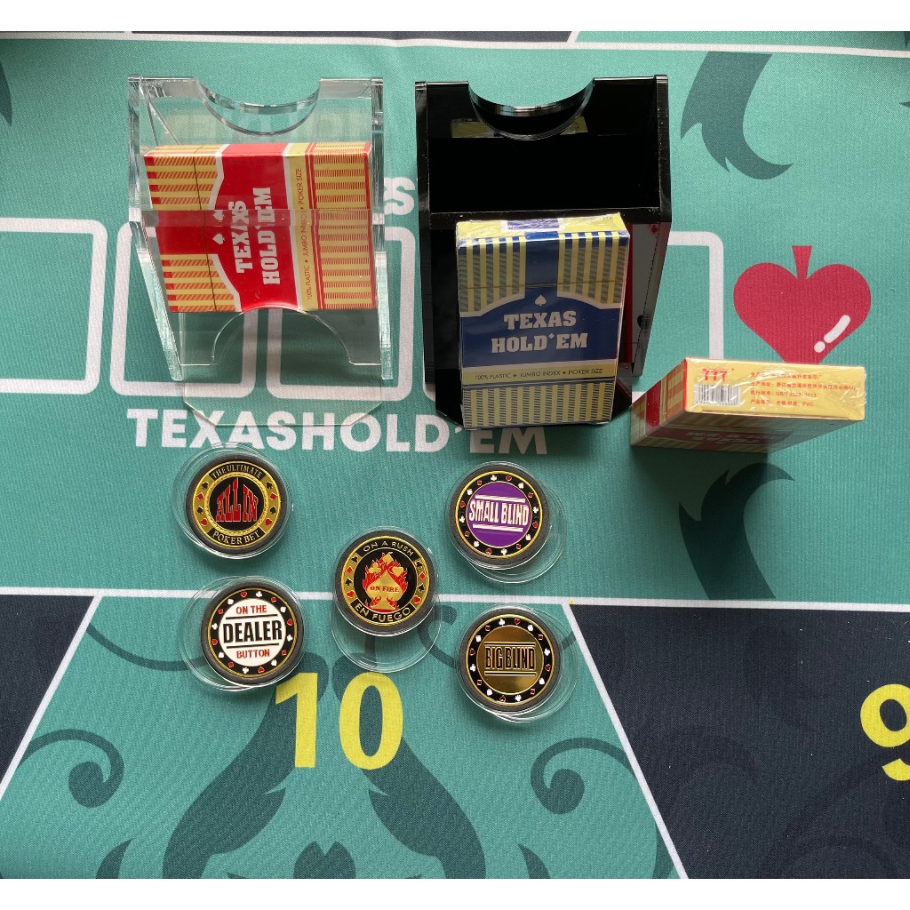Dealer Chip/Button, ALL IN, BIG BLIND, SMALL BLIND Metal, Crystal ...