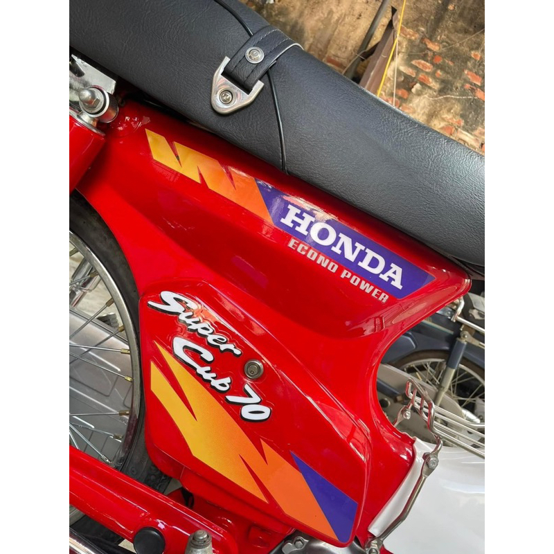 Super Cub 70 Econo Power red stamp | Shopee Philippines