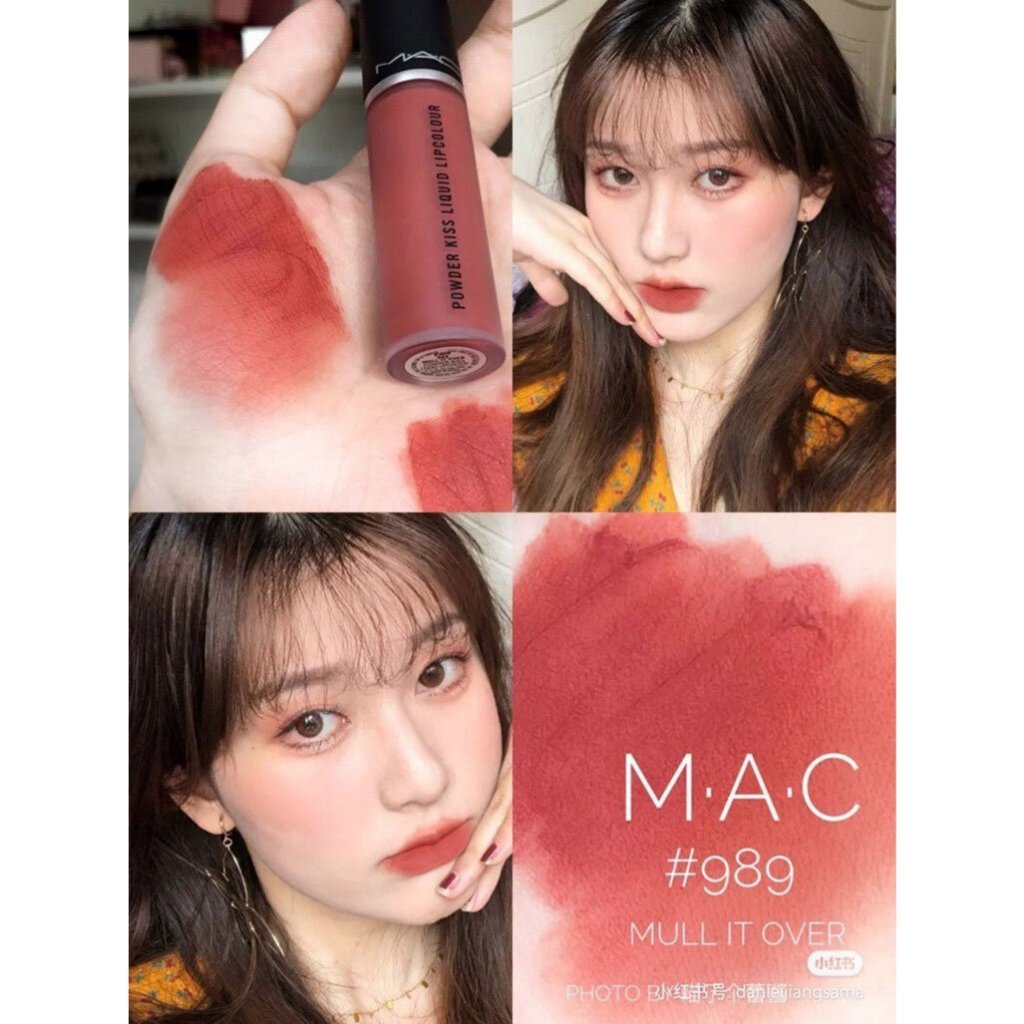 Mac 991 Devoted to Chili Powder Kiss Liquid Lipcolor, Mac Cream ...