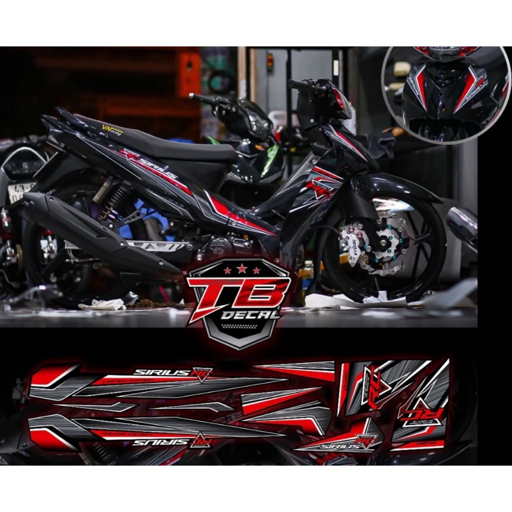 New sirius RC V3 sticker, upgraded RC V2 sirius model | Shopee Philippines