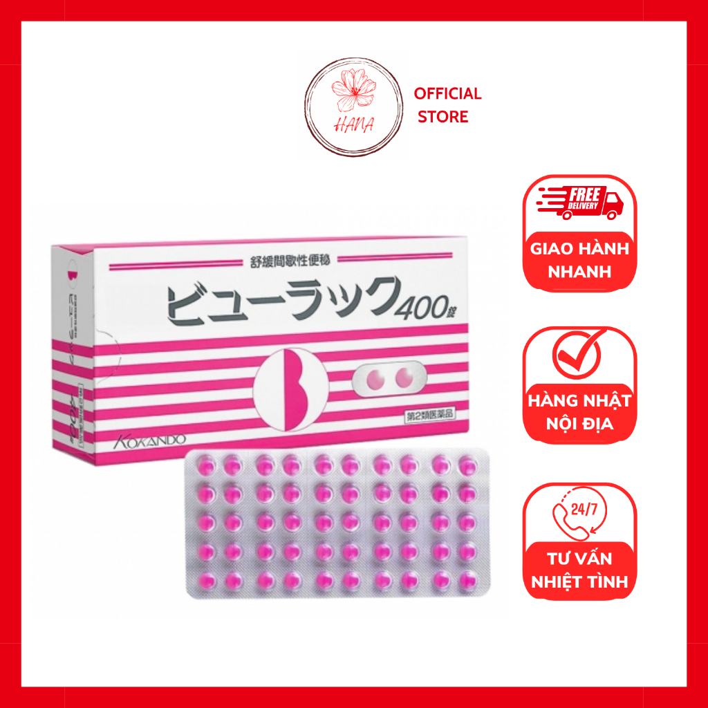 Japanese Kokando Detox Laxative Blister (Blister of 50 tablets ...