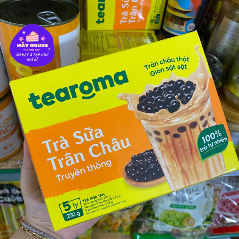 Tearoma traditional pearl milk tea 250gr - May House | Shopee Philippines