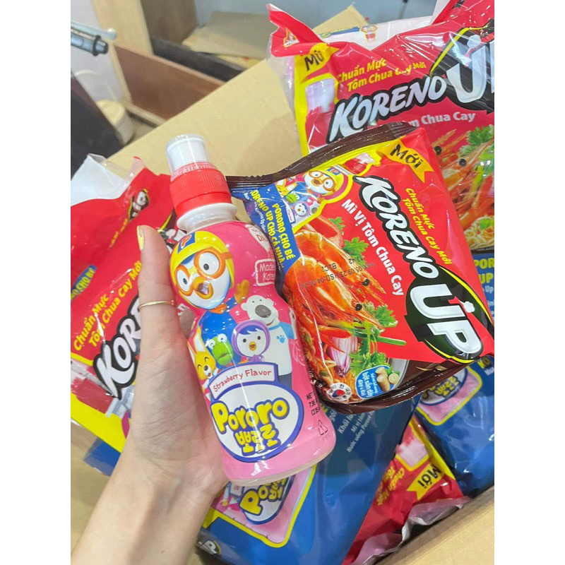 Koreno UP Standard Korean Noodles 1 Pack x 10 Packs With Pororo ...