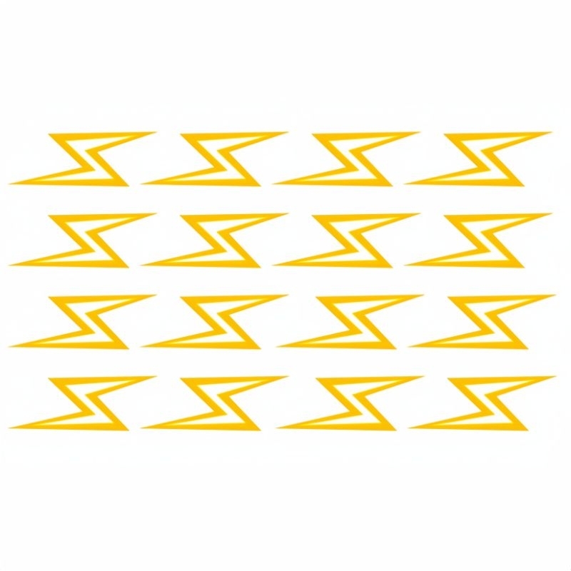 High-quality 3-layer Lightning Rim Stamp, waterproof, anti-fade, easy ...