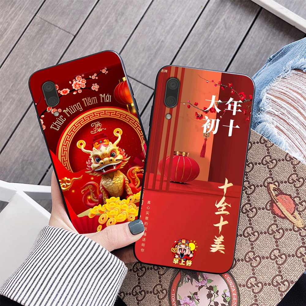 Huawei y7 pro 2019 case with CNY dragon armor | Shopee Philippines