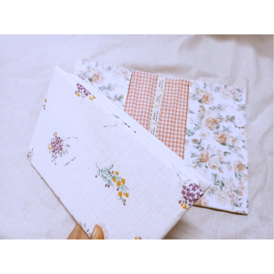 Fabric Book Covers, Double-Sided Fabric Book Covers for A6 A5 and B5 ...