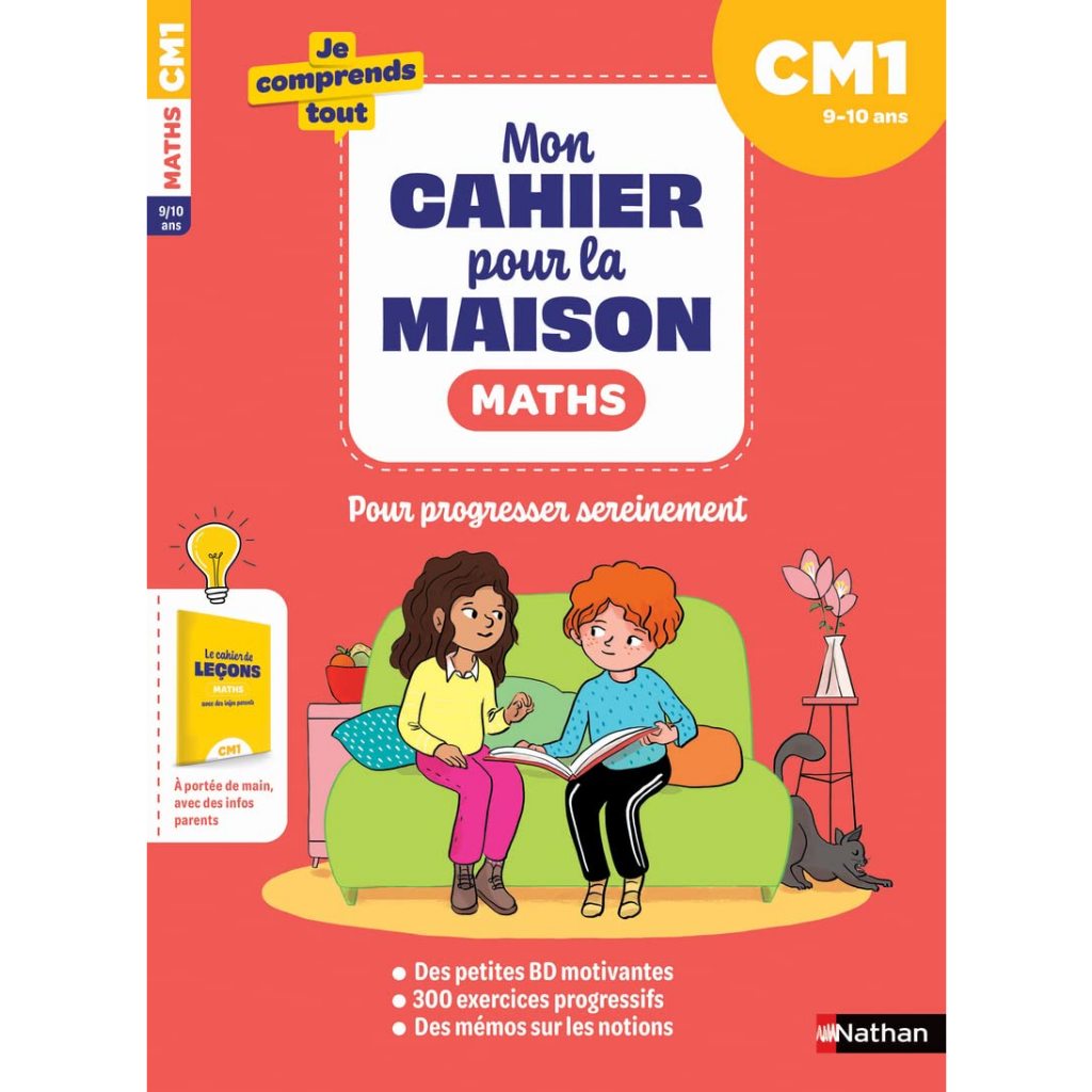 French book - Mon Cahier Pour La Maison - Mathematiques Cm1 | Shopee ...