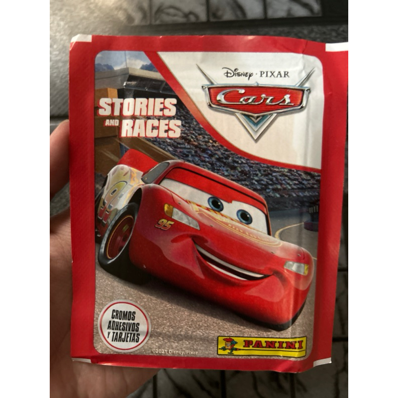 Panini DISNEY CARS CARD STICKER PACK (4 PICTURES + 1 CARD) | Shopee ...