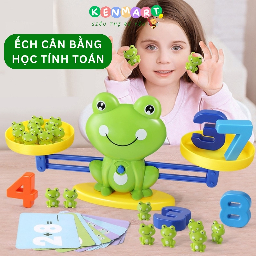 Kenmart Balanced Frog Toy educates Mathematics, helps children think ...