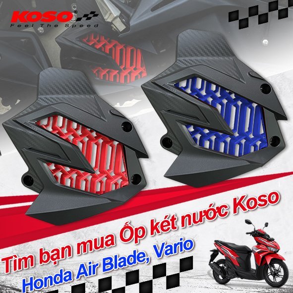 Honda 125/150-2val radiator cover (genuine KOSO) | Shopee Philippines