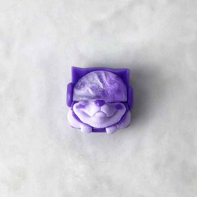 Artisan Keycap - handmade resin Mechanical Keyboard Button Sirius ...
