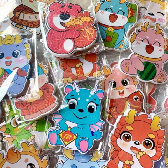 Extremely Cute 2024 Chibi Dragon Red Envelopes | Shopee Philippines